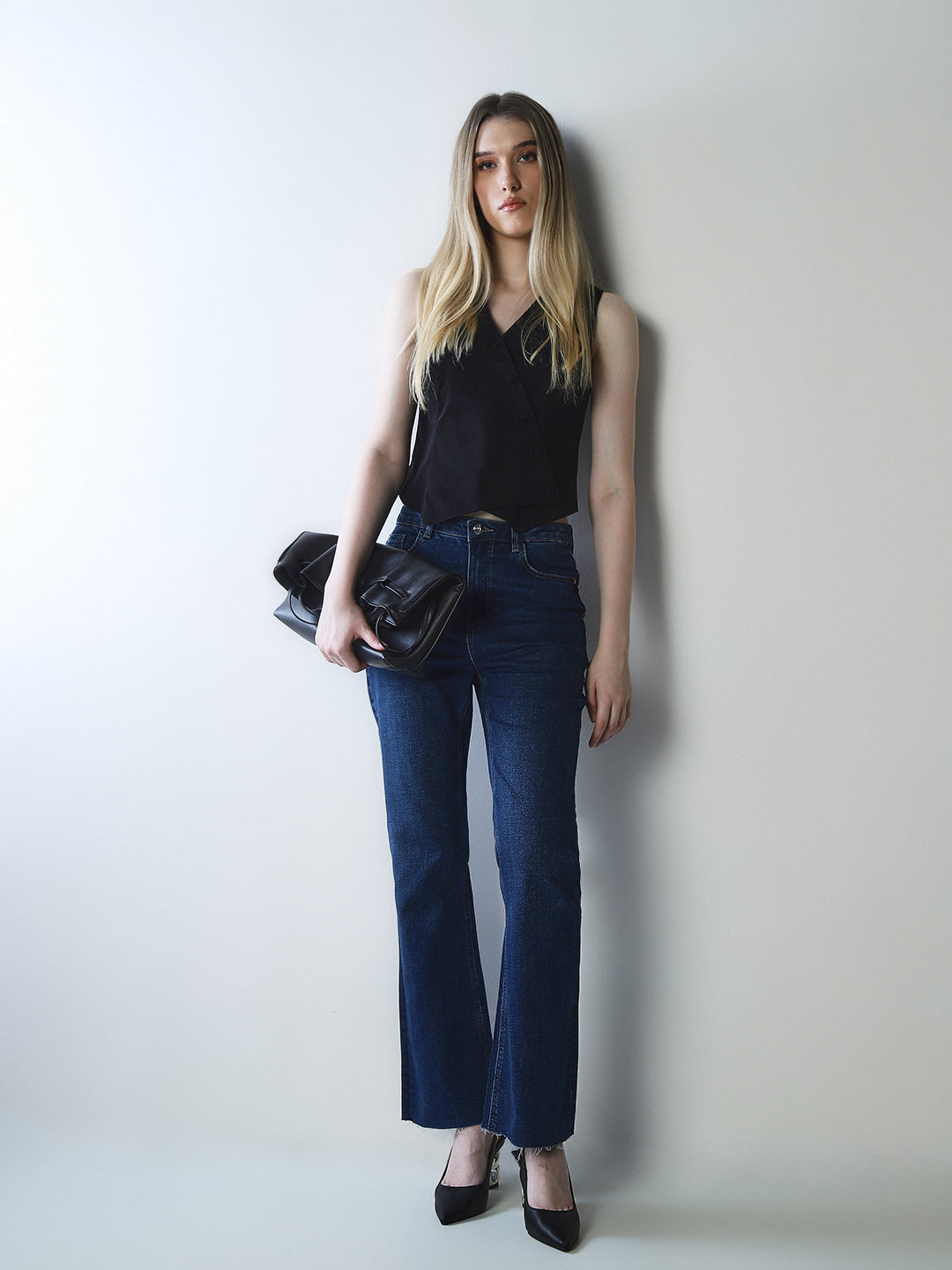 High Rise Flared Jeans